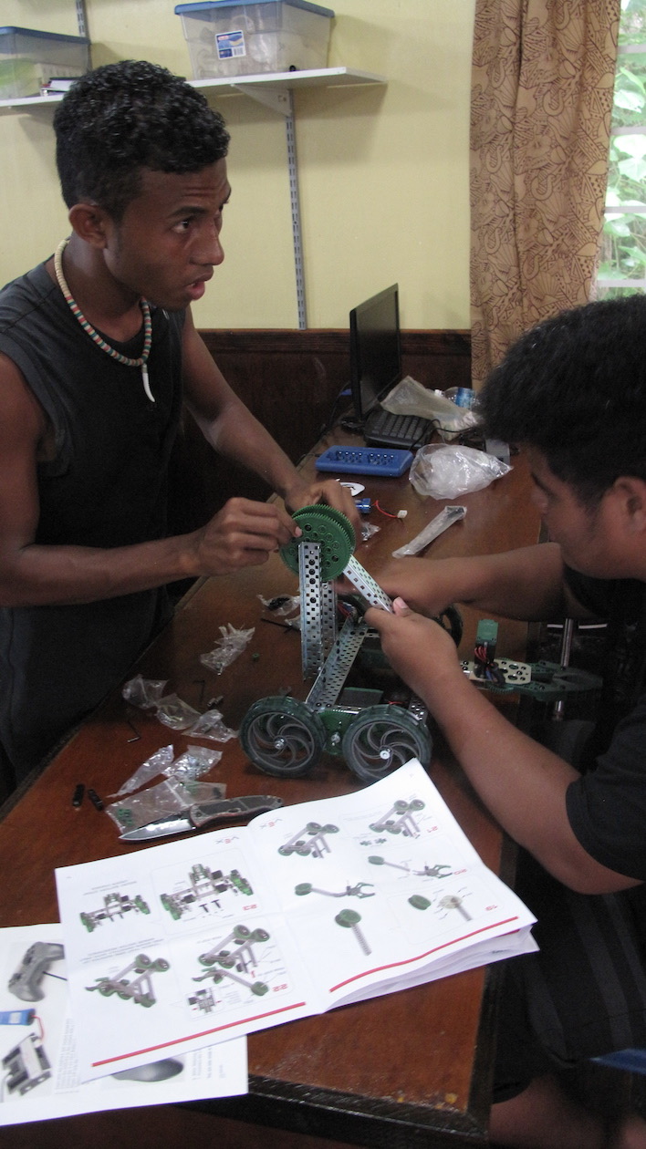 Habele: World-class training for Robotics Students in Yap