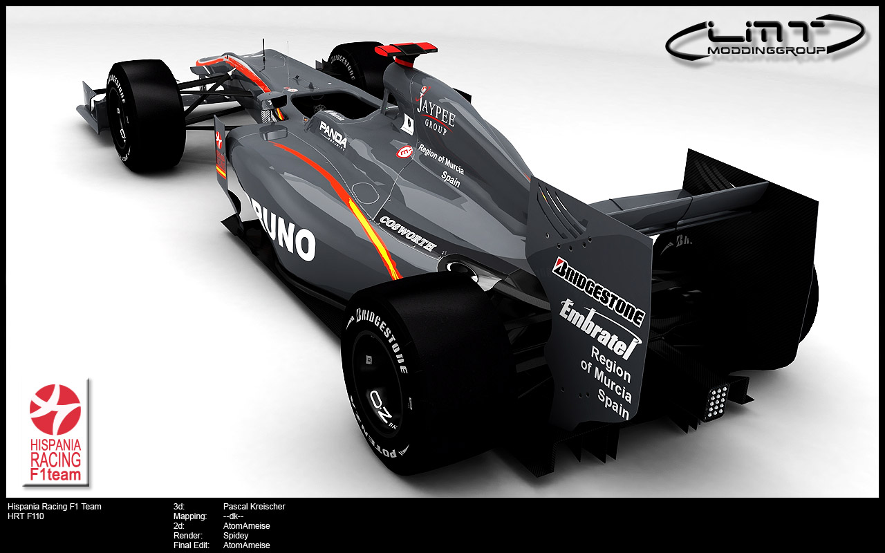 rFactor LMT F1 2010 News Previews HRT F110