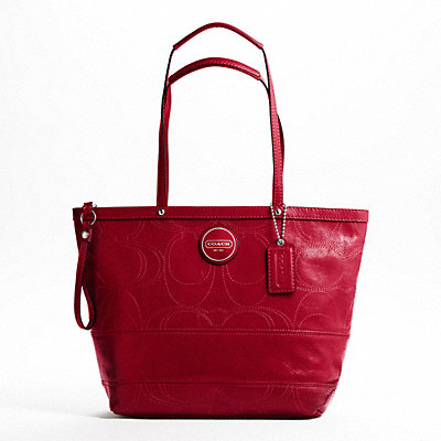 Authentic Bagz for SURE !!: Coach stitch signature patent leather ...