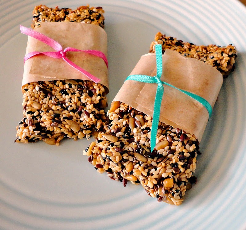 easy seed bars: bonheur cuisine