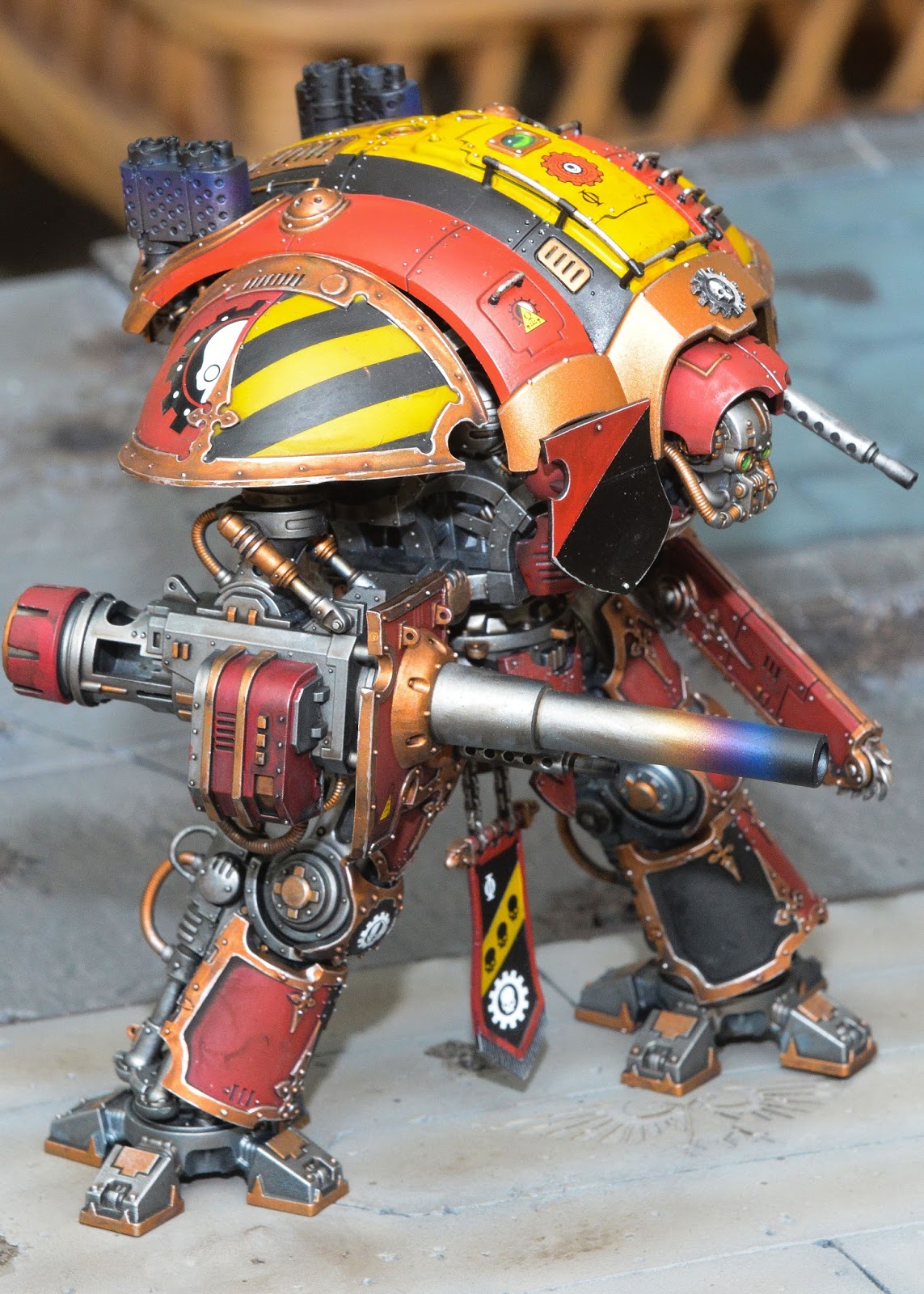 Addicted To Resin: Mechanicum Knight Finished,