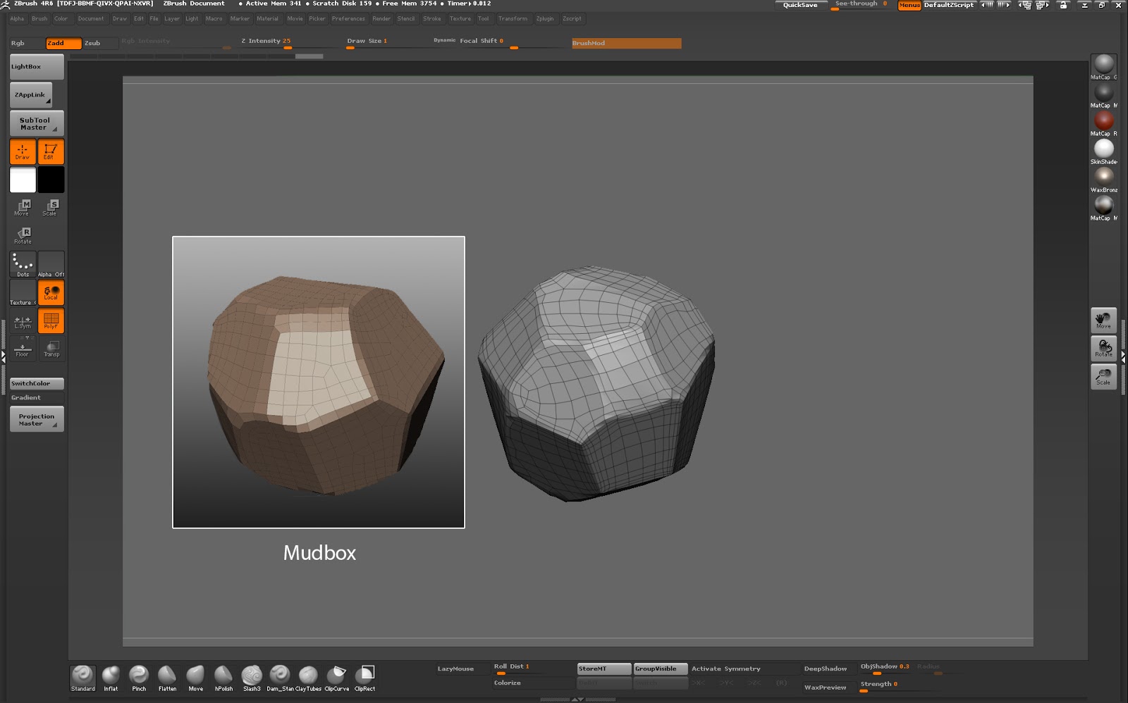 Polysculpture: Automatic Topology: Mudbox vs. ZBrush!