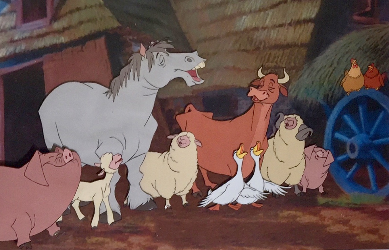 Animation Collection: Original Production Animation Cel of The Barnyard ...