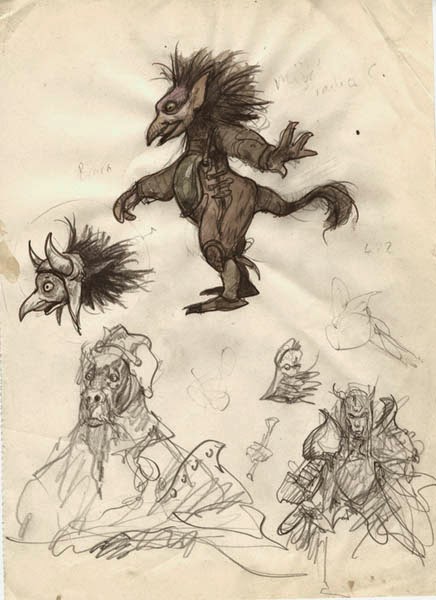 Do the Magic Dance with LABYRINTH Concept Art by Brian Froud « Film Sketchr