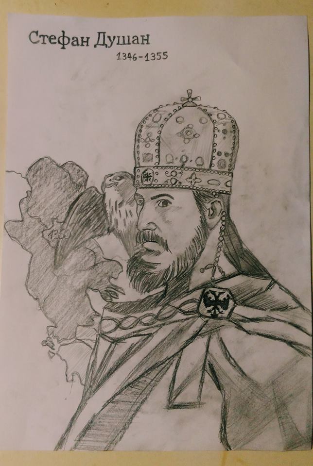 ΑΠΑΝΤΑ ΟΡΘΟΔΟΞΙΑΣ: My new draw Stefan Dušan Serbian-Hellas