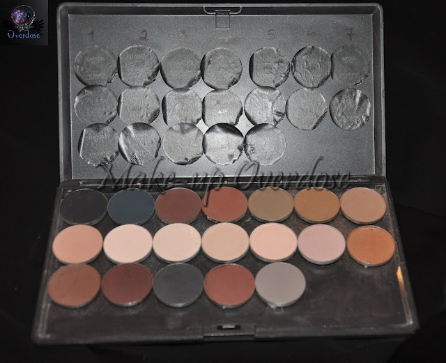 Overdose: How to: Transform your Mac eyeshadow palette from 15 pans to 21