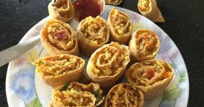 Leftover Poha Rolls | Vegetarian bites to tickle your senses