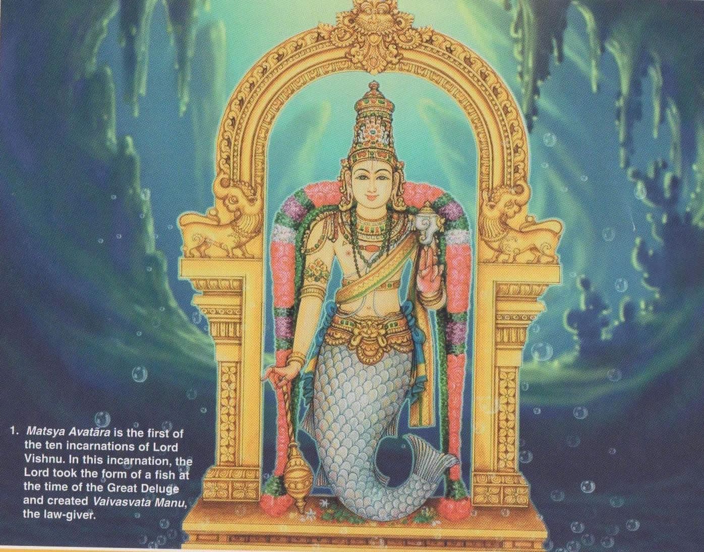 Sanathana Dharma: Srimadh Bagawatham - Matsyavataram