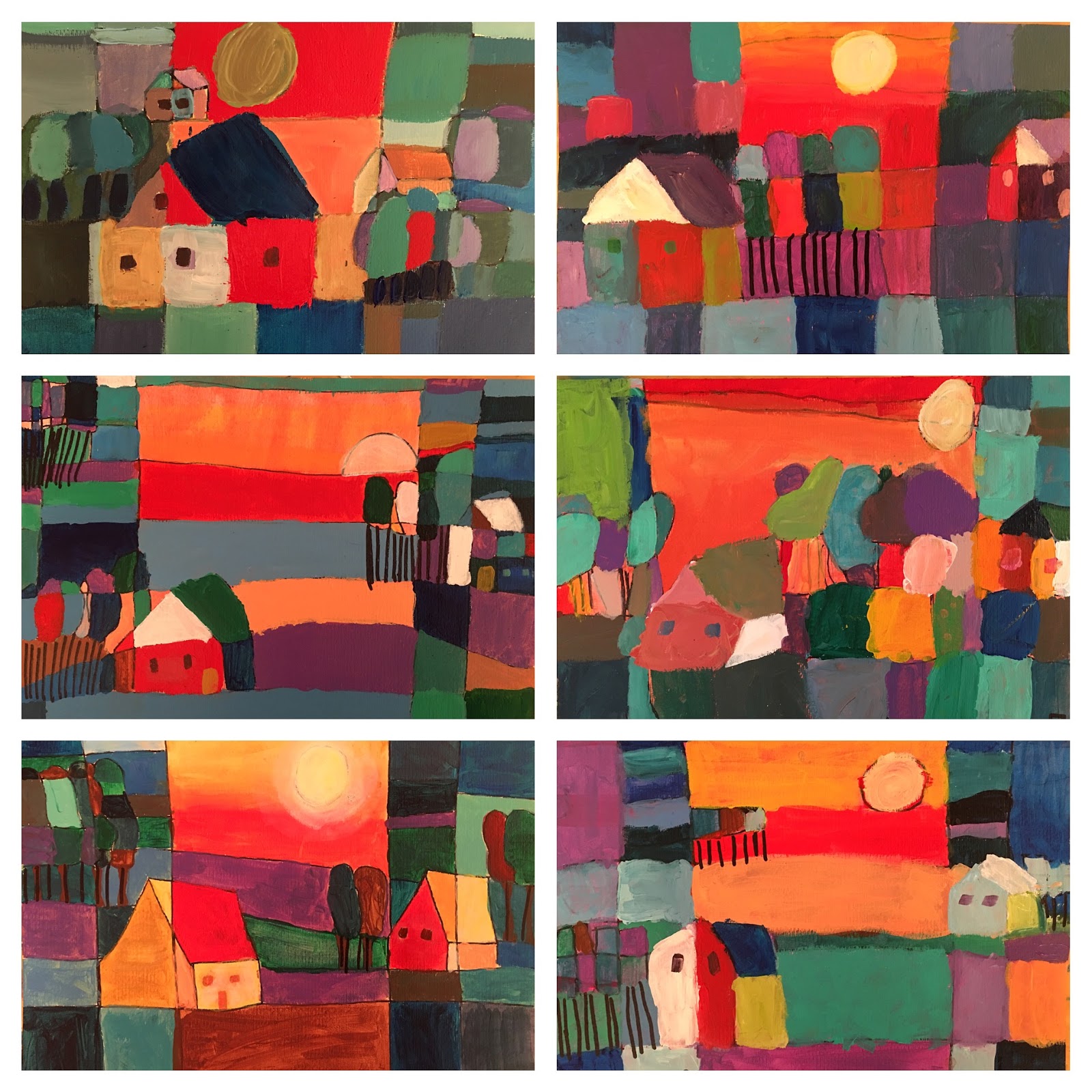 Art Room Britt: Ton Schulten Dutch Landscapes