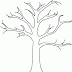 Kids Page: - Bare Tree Coloring Pages