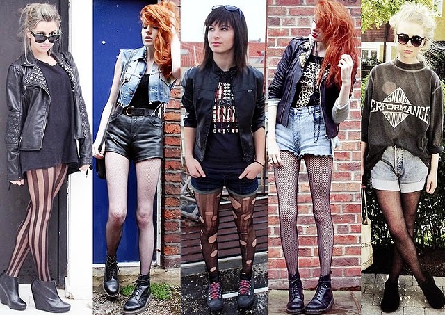 Meu Modelito: Estilo: Rockeira
