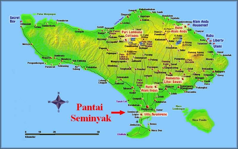 Tempat Wisata Di Bali : Pantai Seminyak