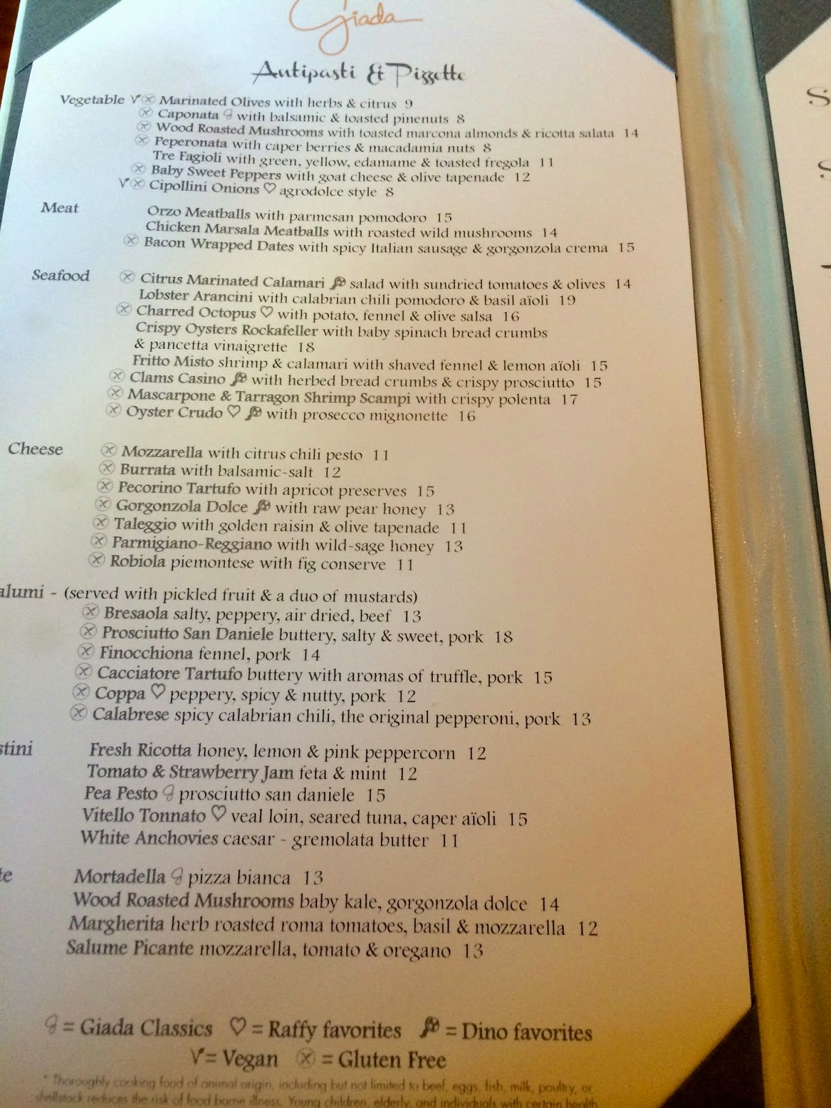 LAS VEGAS DAZE: Giada! Giada De Laurentiis New Restaurant at Cromwell!