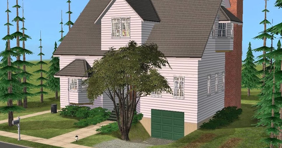 Twoflower's Sims 2 Lots: Twilight: Bella Swan's House (base game)