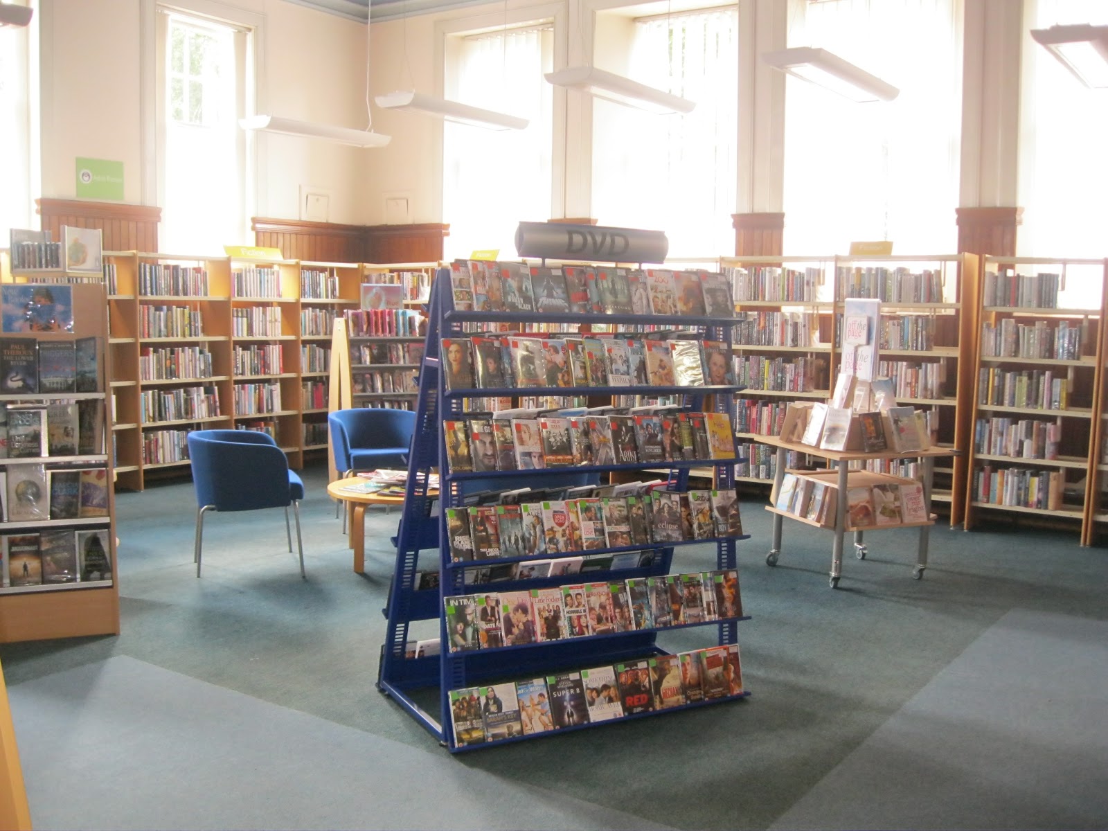 Nicole in Schottland: Dunblane Library & SLIC