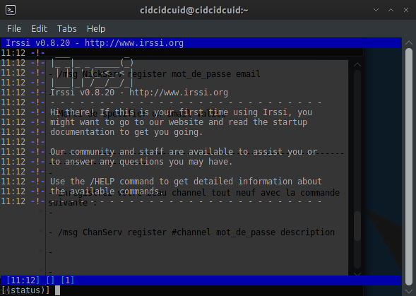 IRC Clients for archlinux