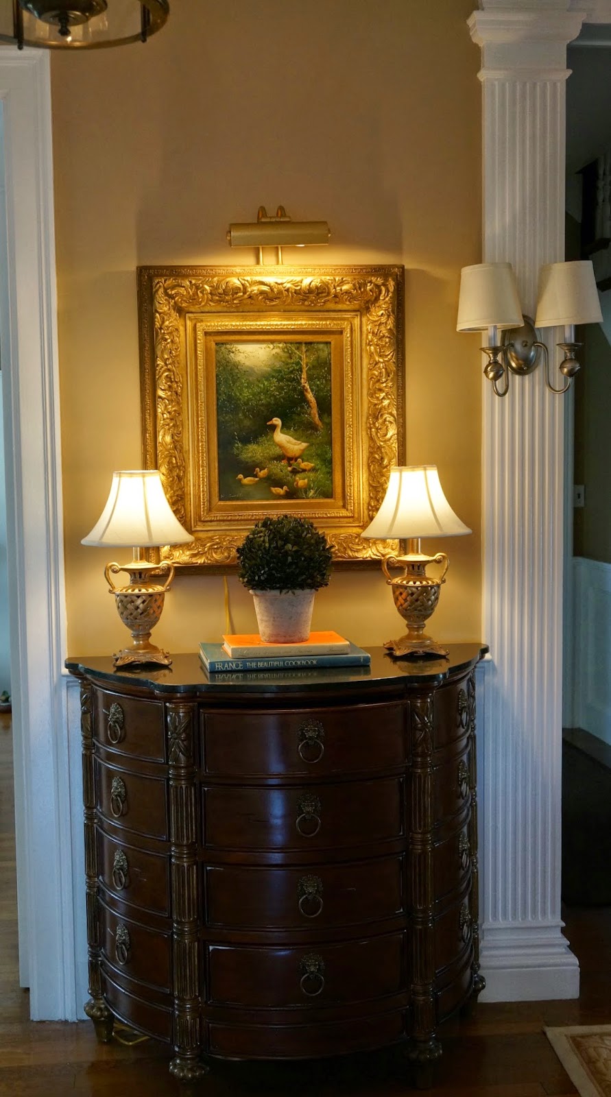 Room Reveal: The Front Hall - Preppy Empty Nester F