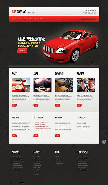 20 Premium WordPress Car Themes - Web Designer Pad