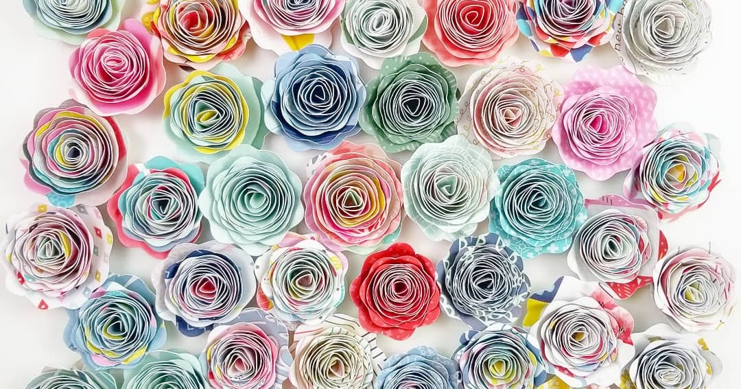 Rolled Flower Cut Files | Paige Taylor Evans