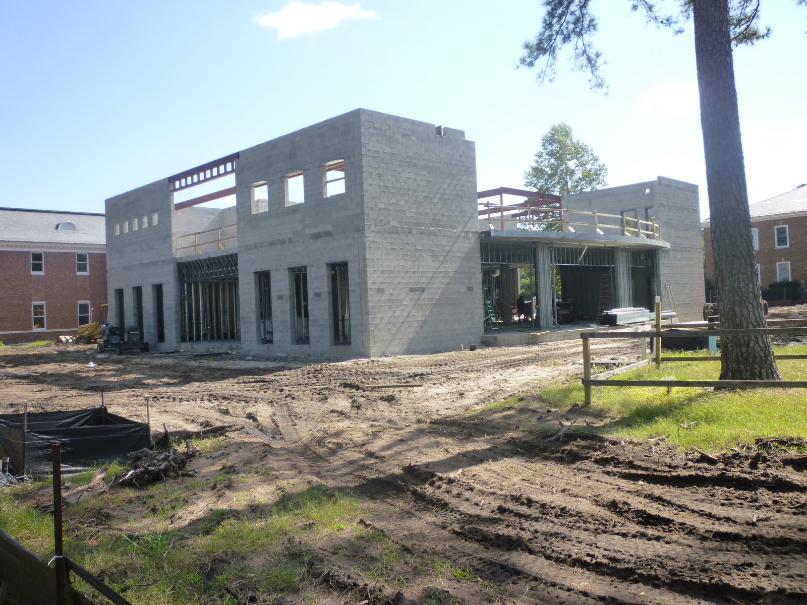 SGA Kimbel Library Expansion: First floor ceilings work