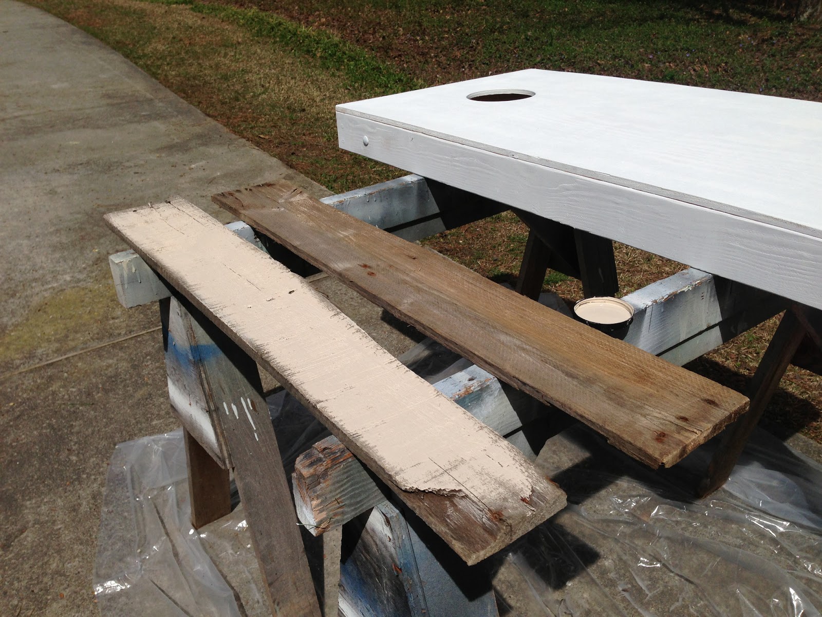 Just Jill: DIY Distressed Sign