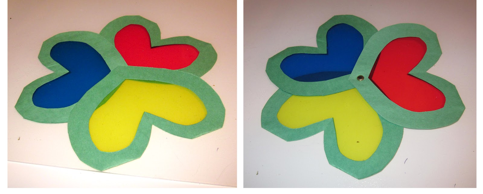 Mama's Little Muse: Shamrock Color Viewer: a craft and a tool in one