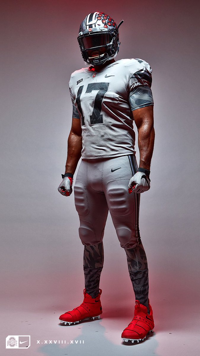 Super Punch: Ohio State Buckeyes uniform for this weekend
