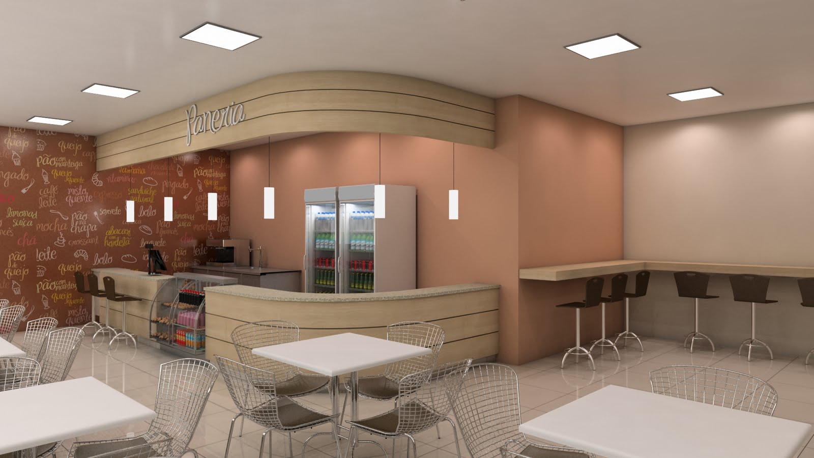 Vinicius Nunes Three-Dimensional Architecture: LANCHONETE