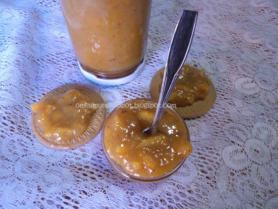 Bimby - Compota de banana e laranja