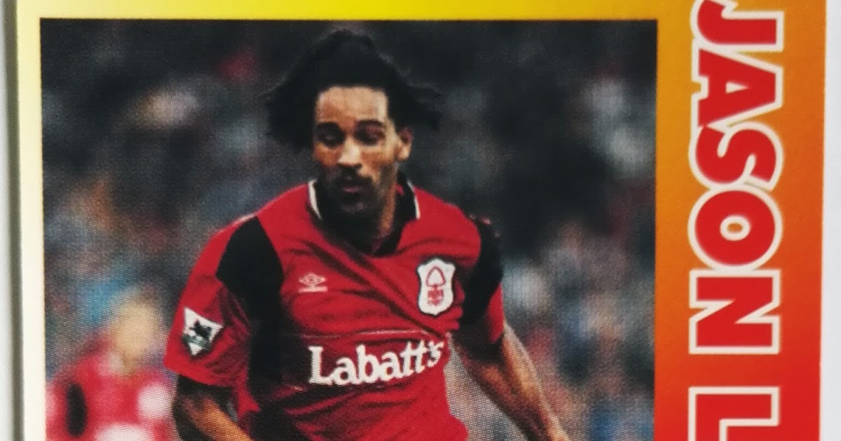 NFFC Cards & Stickers: One Touch Premier Striker Jason Lee