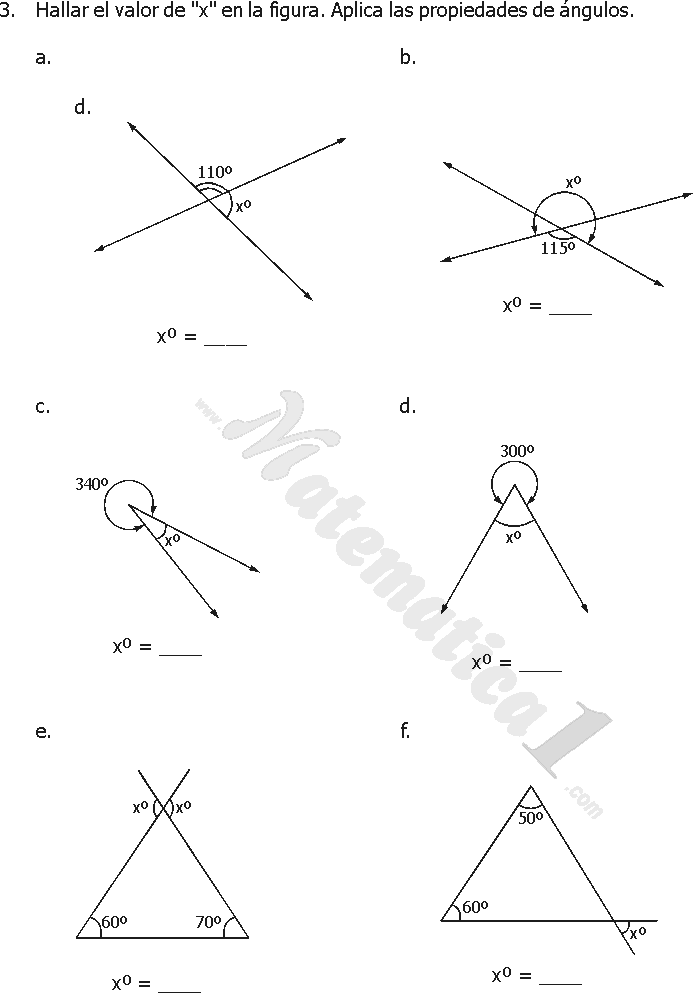 GEOMETRIA DE SEXTO DE PRIMARIA : SEGMENTOS , ANGULOS , TRIANGULOS Y ...