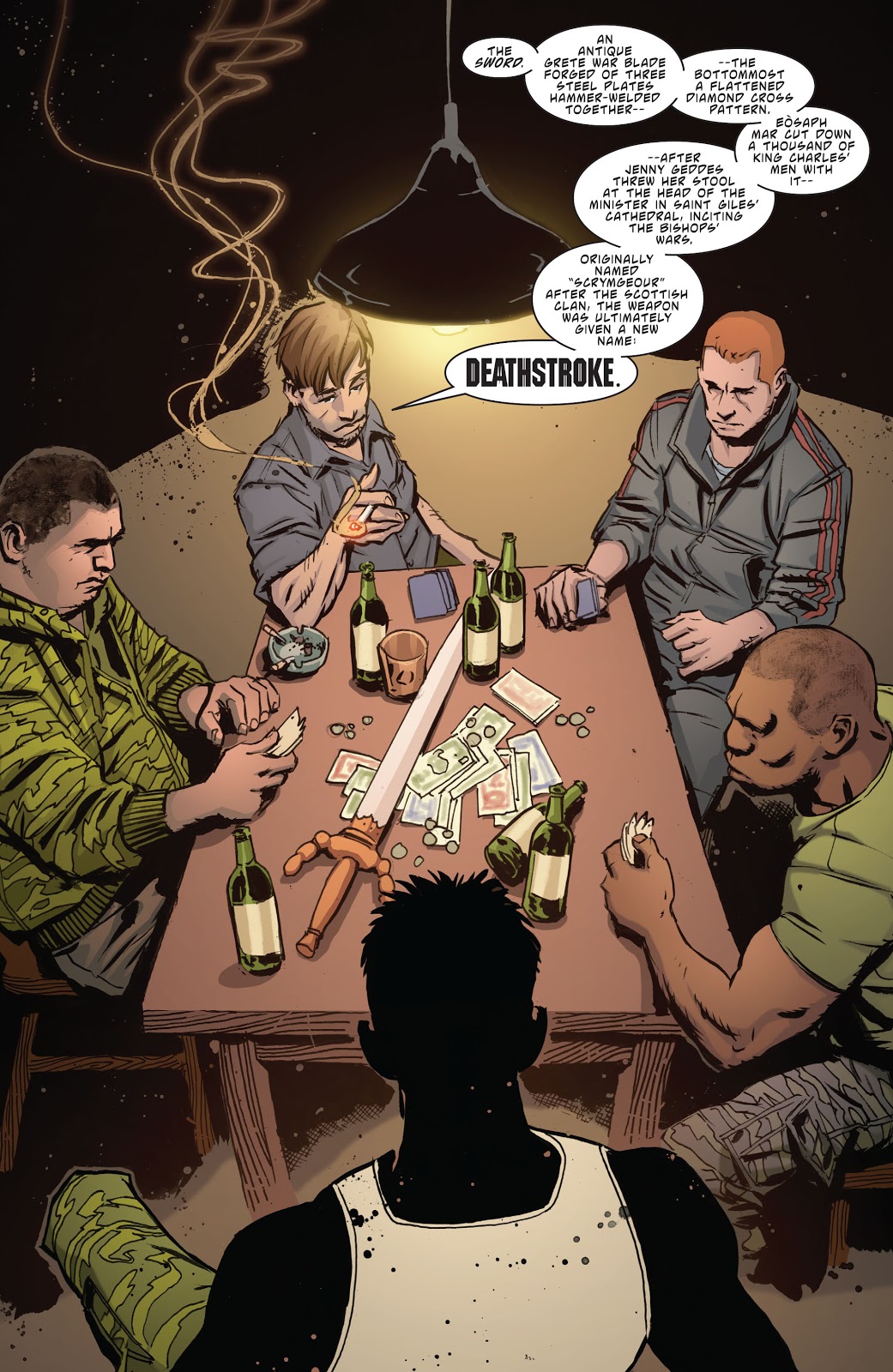 The Deathstroke Files: TOOLS OF THE TERMINATOR: A Sword Called ...