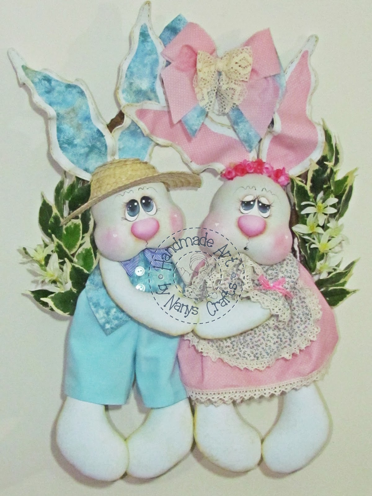 Nanys Crafts: 🐇 ... Corona " Easter Love " ... 🐇