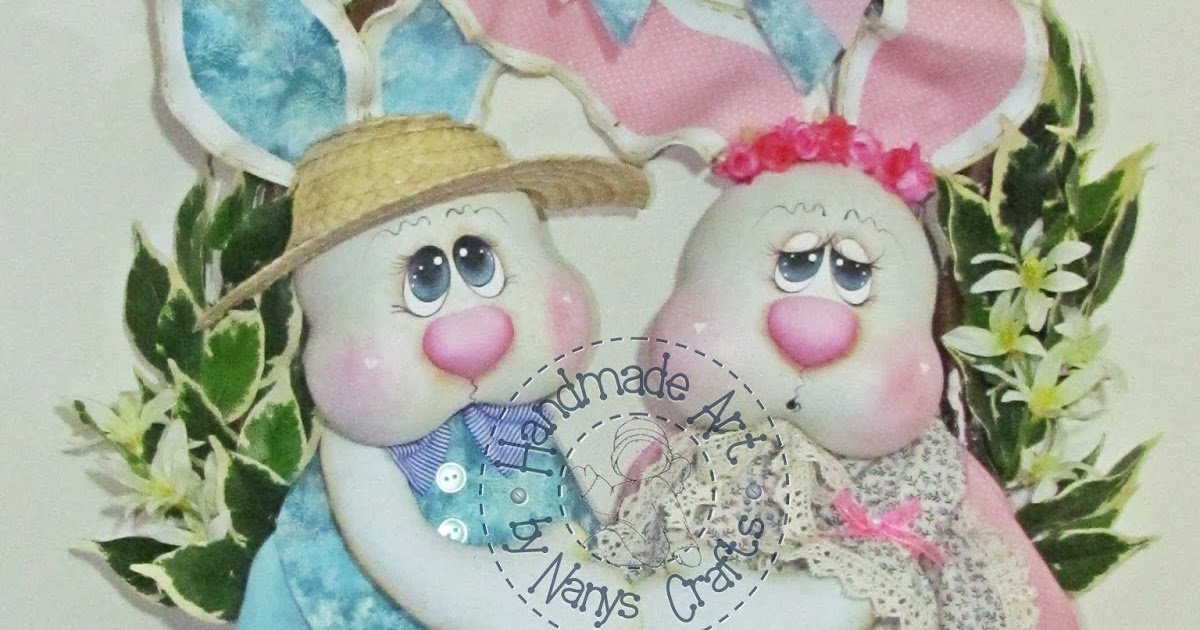 Nanys Crafts: 🐇 ... Corona " Easter Love " ... 🐇