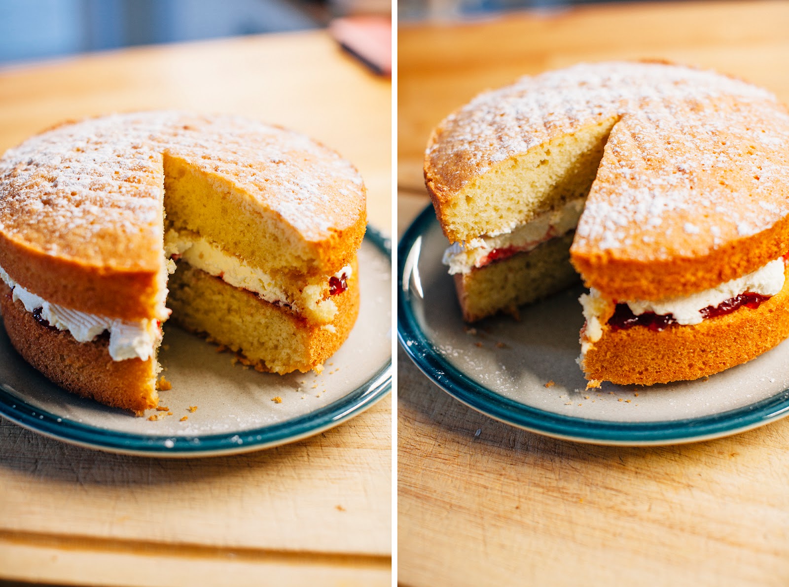Easy Viccy Sponge recipe - la coco noire.
