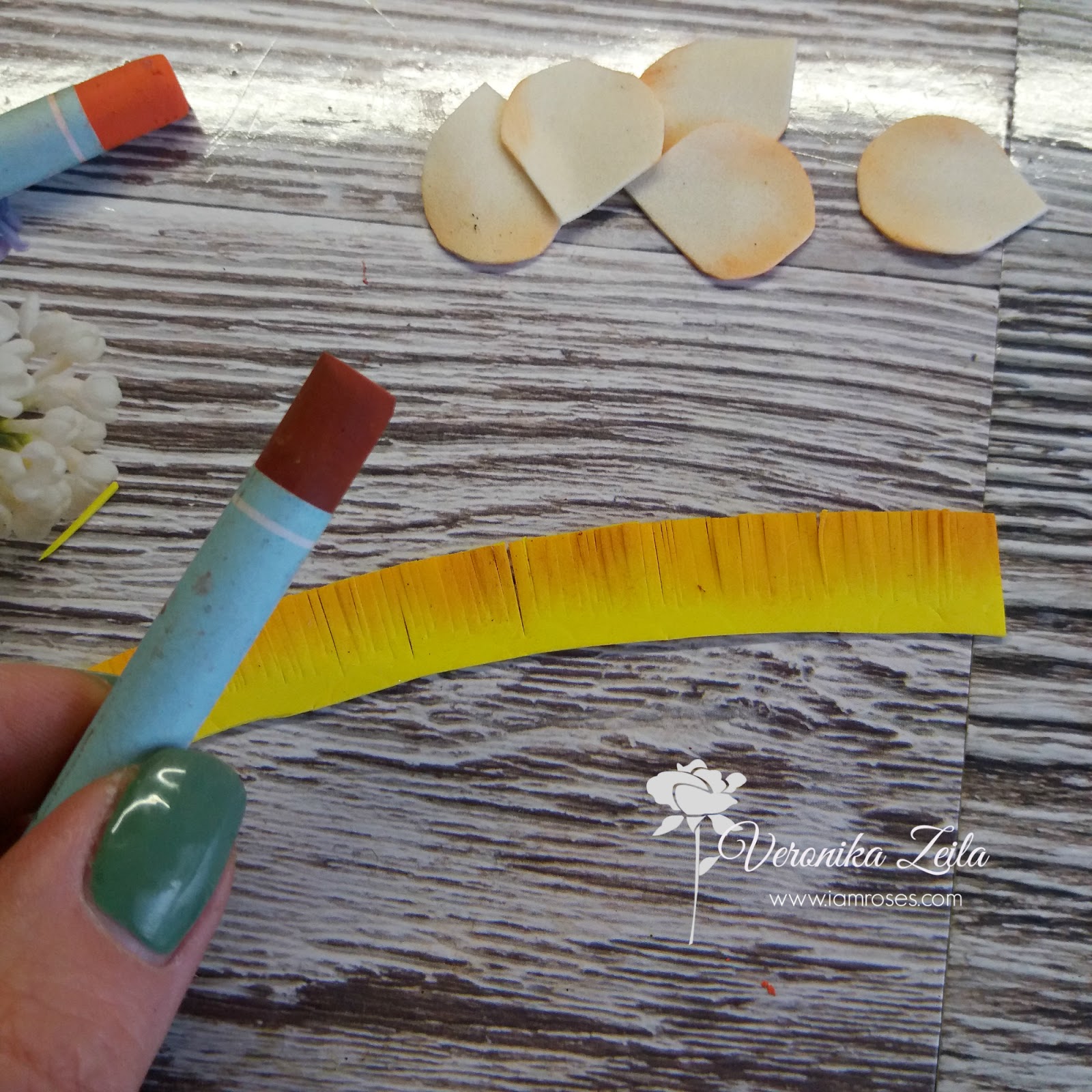 I Am Roses Challenge Blog: Foam Flowers Tutorial