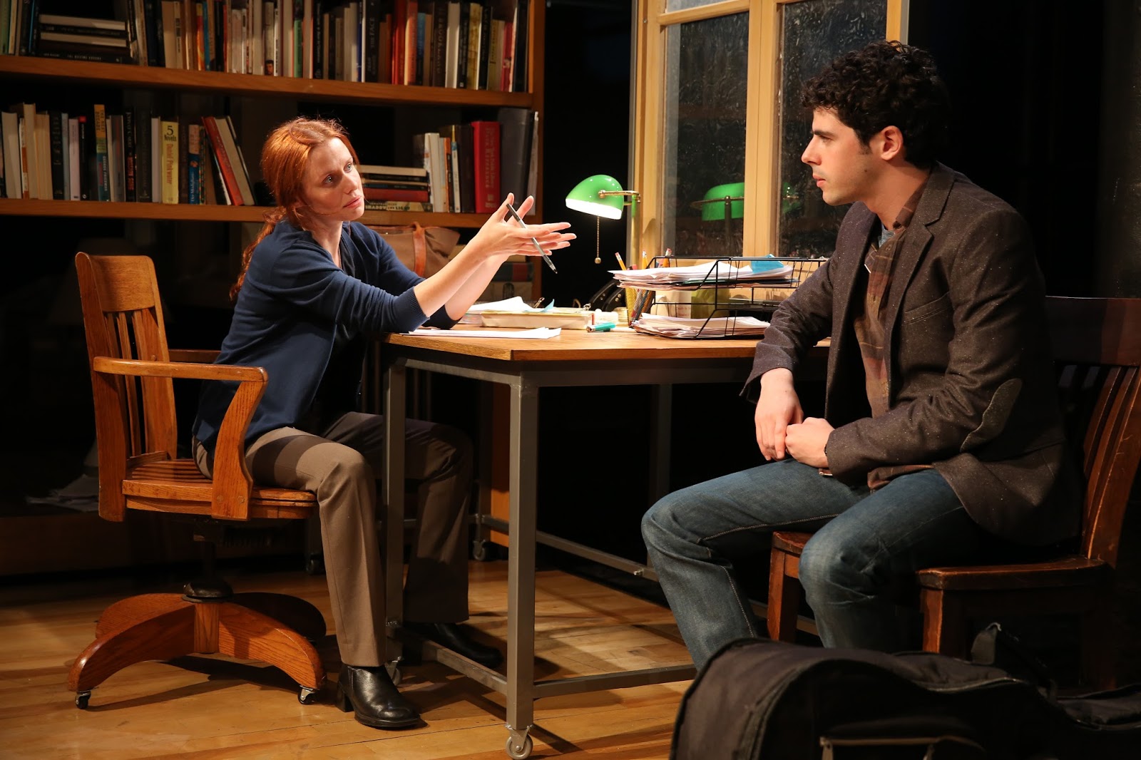 THEATRE'S LEITER SIDE: 83-87: Review of THE HILL TOWN PLAYS: SCARCITY ...