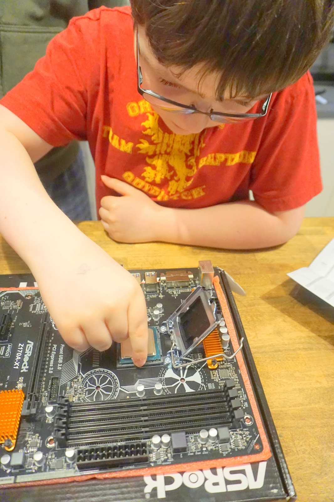 Computer Building With Kids, Technology Learning At Home - "Making ...