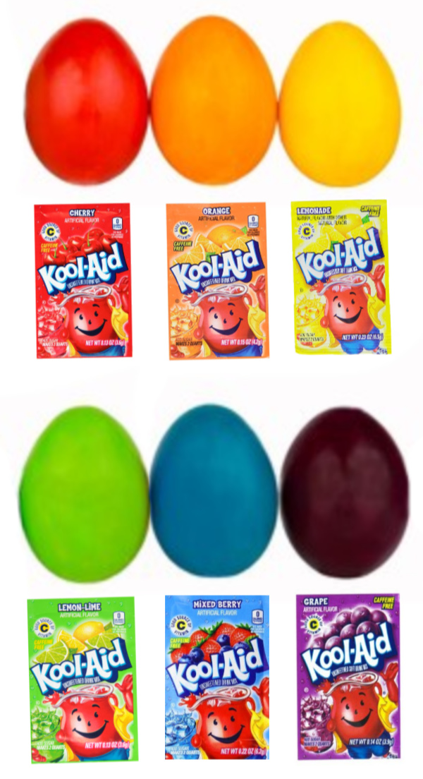 Kool-aid Easter Eggs