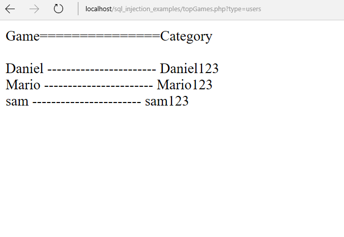 Security Vibes : SQL injection with examples.