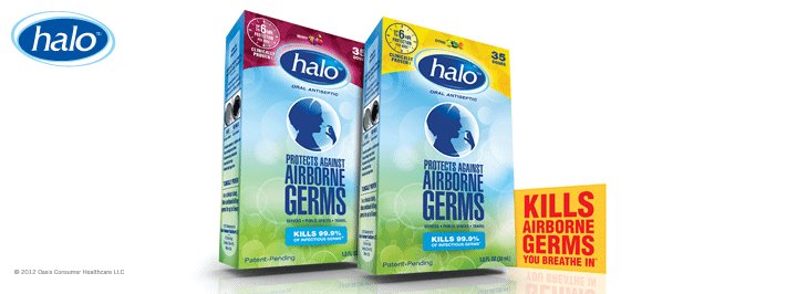 Fitness For The Rest of Us: Halo Oral Antiseptic Kills Germs For Up to ...