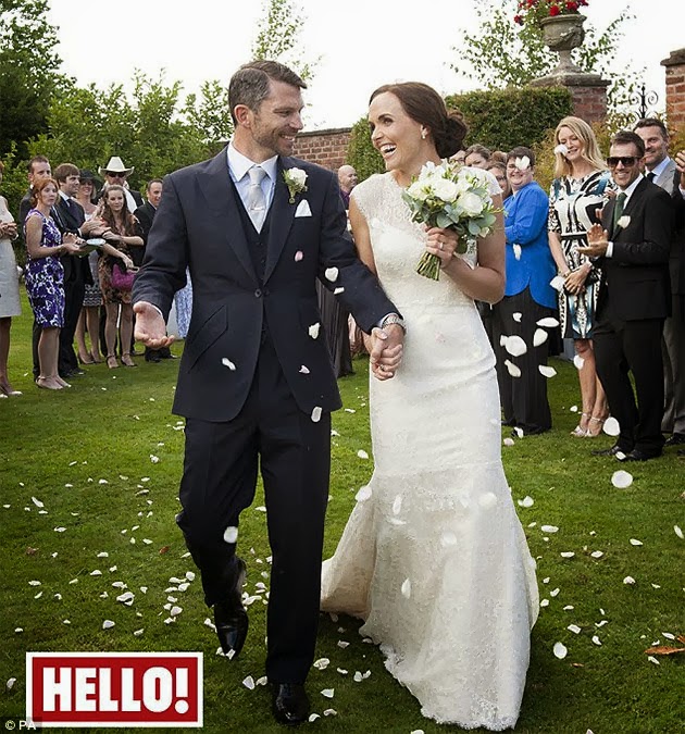 Red Carpet Wedding: Victoria Pendleton and Scott Gardner - Red Carpet ...