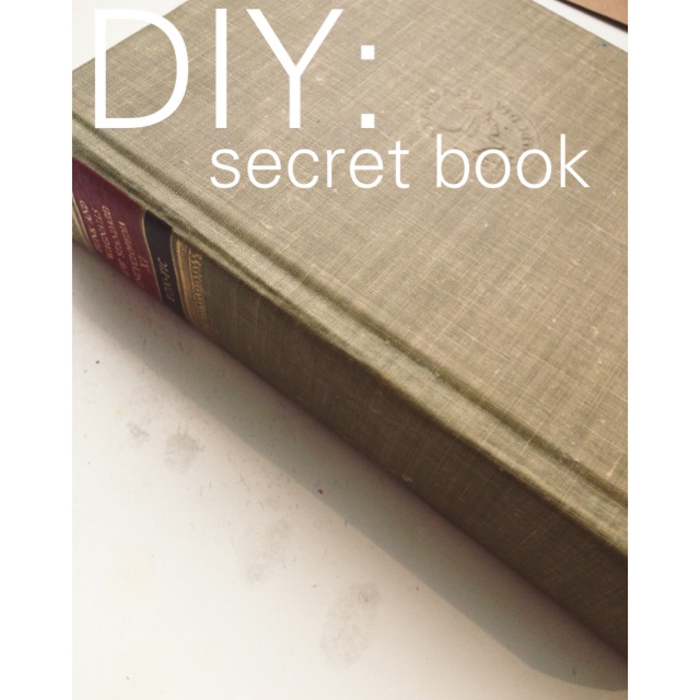 creating a lovely life: diy: secret book