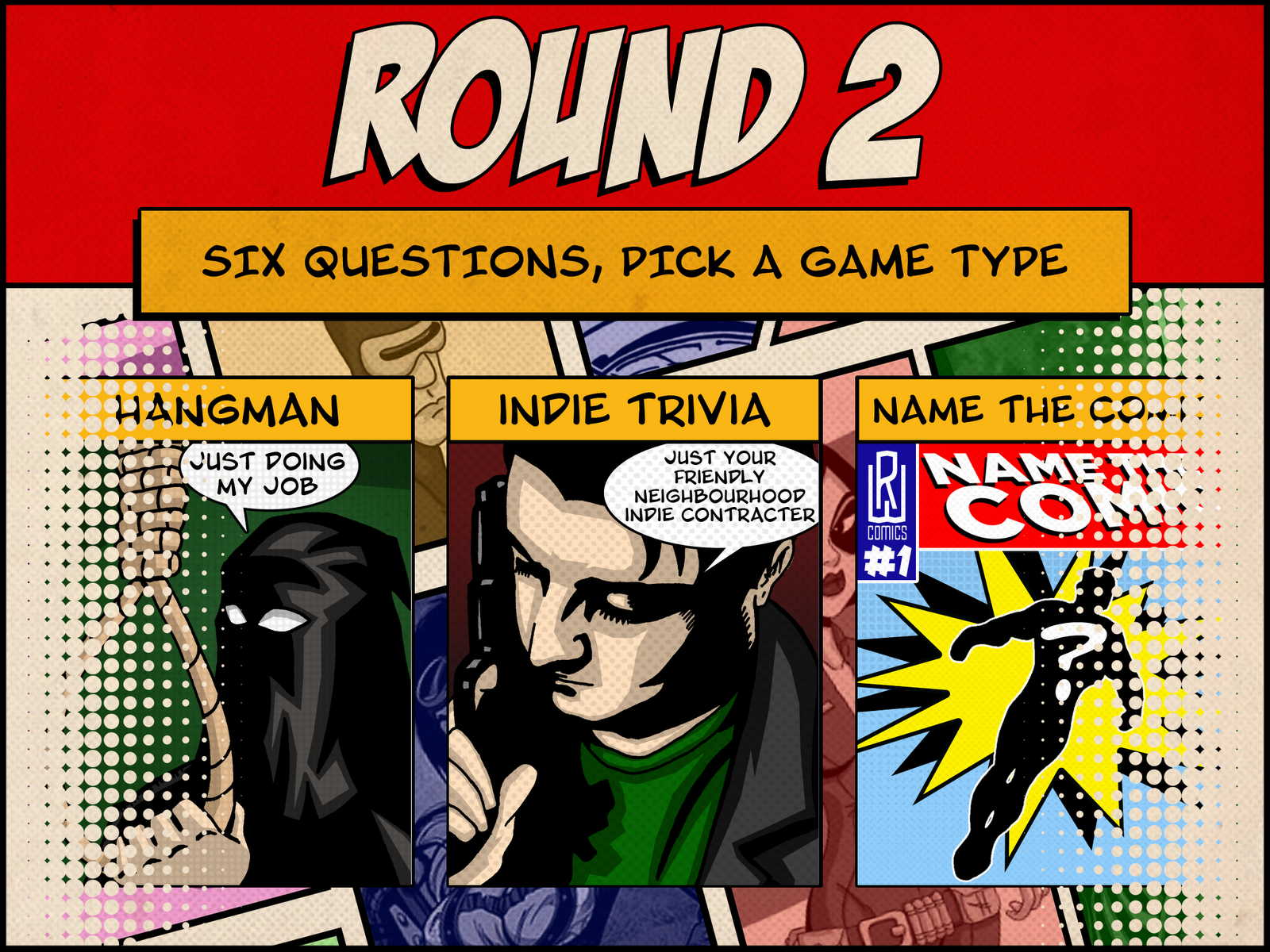 Vandalhandle: Comic Quiz Game Preview