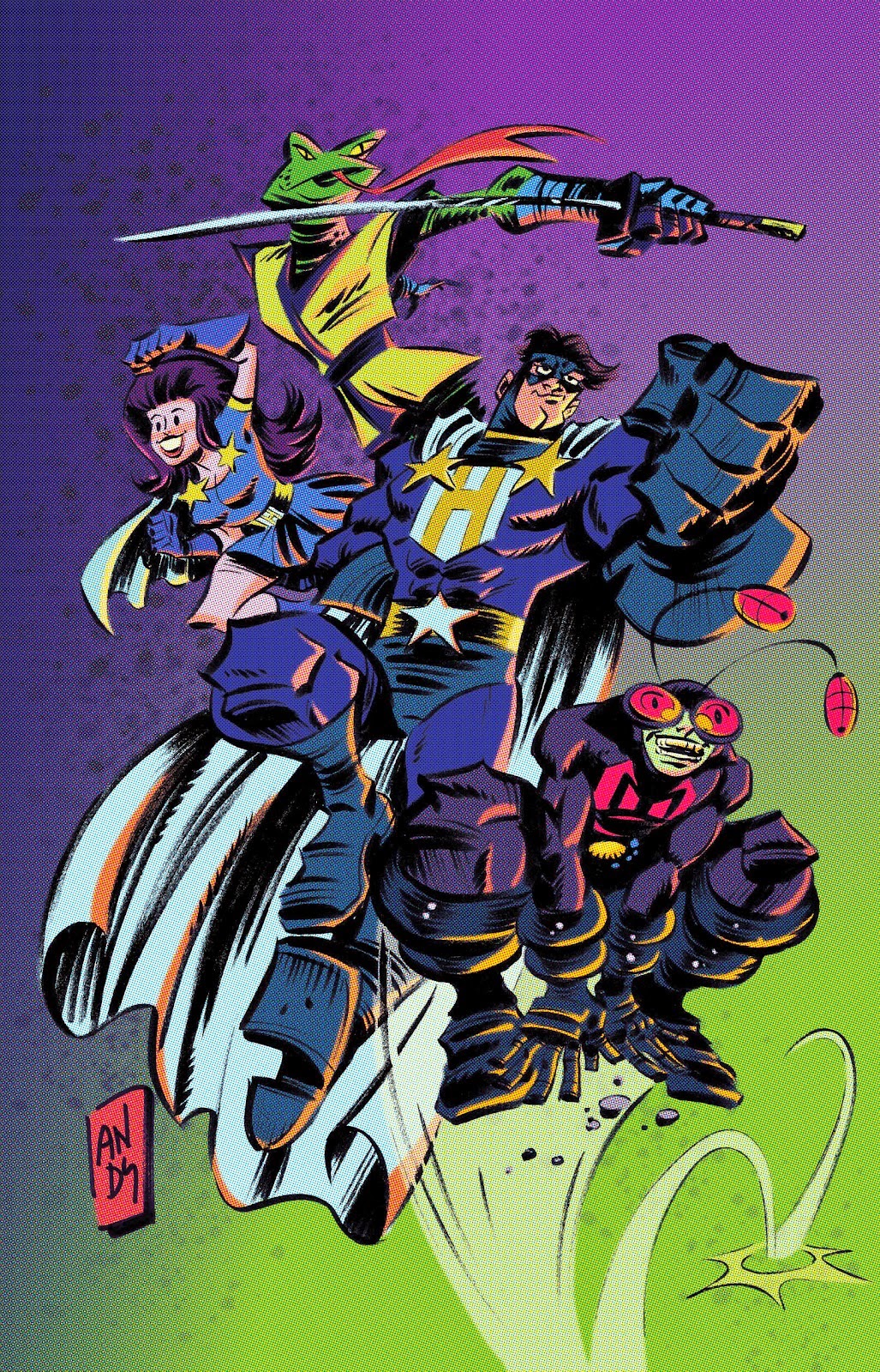 The Dork Review: Rob's Room: Andy Suriano Artwork