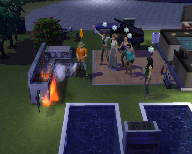 The Best Games Ever: The sims 4 | Fire Alert