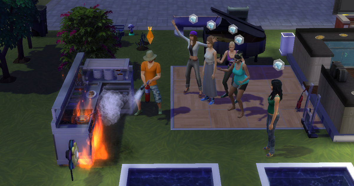 The Best Games Ever: The sims 4 | Fire Alert