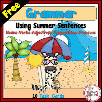 Summer Sentences - Freebie | Teacher's Take-Out