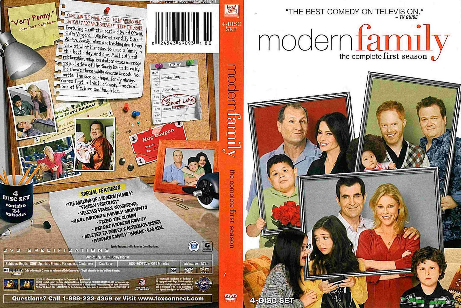 descargas todas tus series: Modern Family Primera Temporada