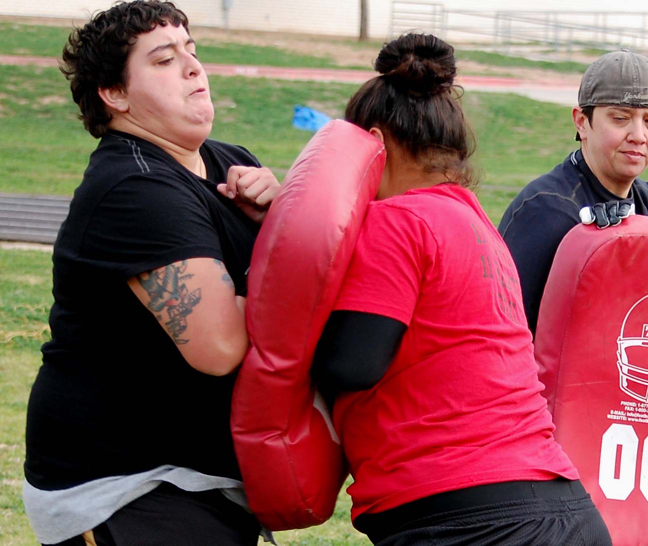 Women Who Play Football: Whatever Happened to the Forearm Shiver?